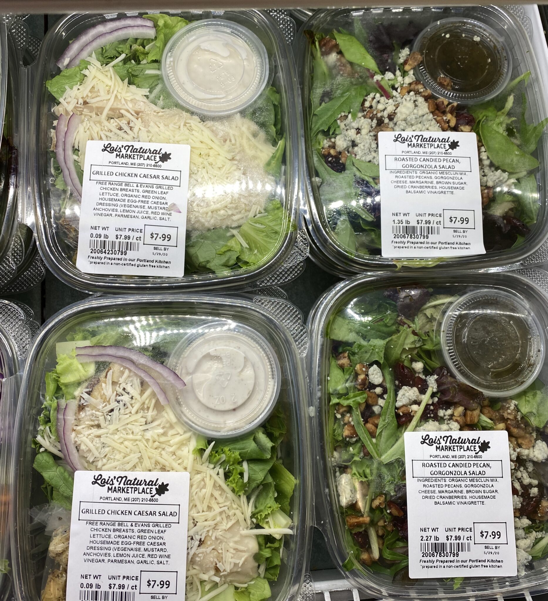 Deli Menu : Lois Natural